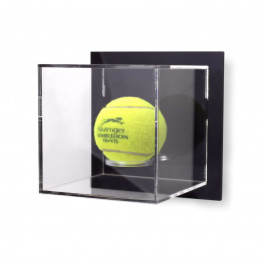 Wall Mounted Tennis Ball Display Case Riser Stand