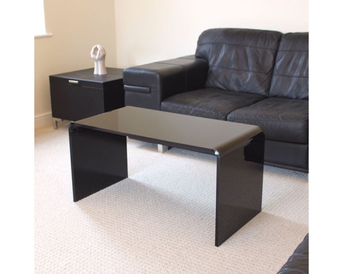 Black Acrylic Coffee Table