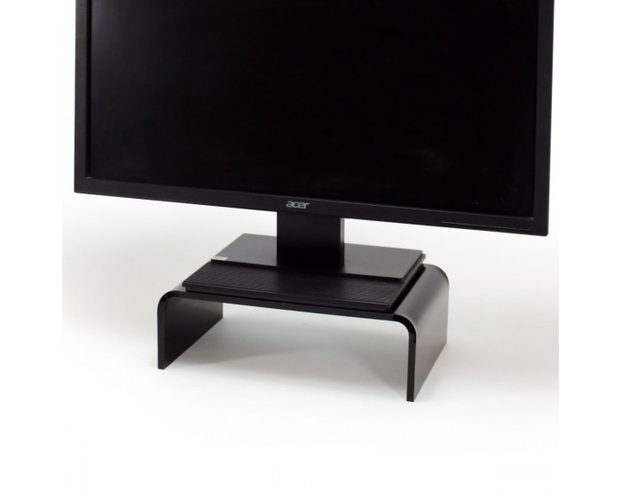 Small Black Monitor Stand
