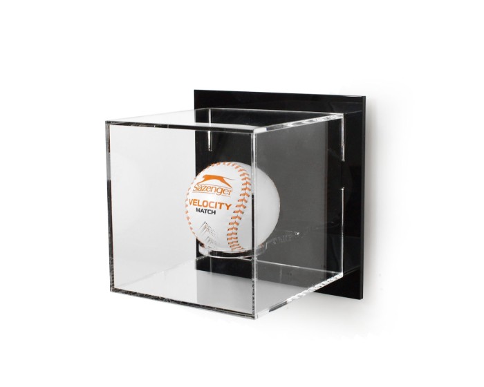 Wall Mounted Baseball Display Case