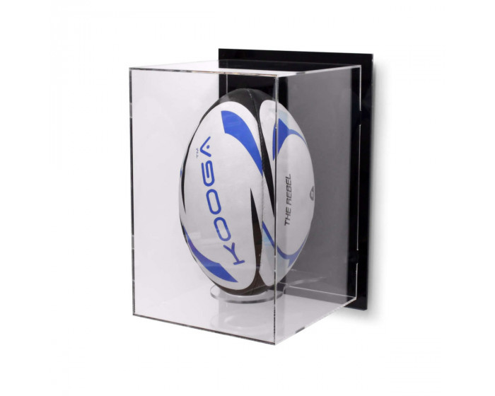 Wall Mounted Rugby Ball Case | Tielo